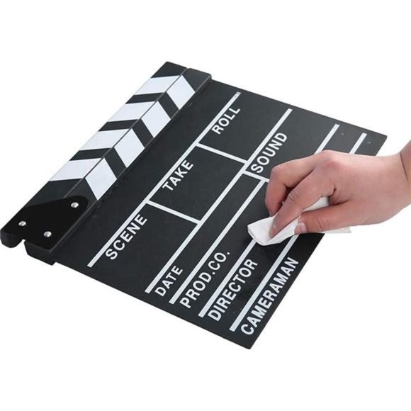 Other | Movie Film Clap Board Hollywood Clapper Board Wooden Film Movie ...